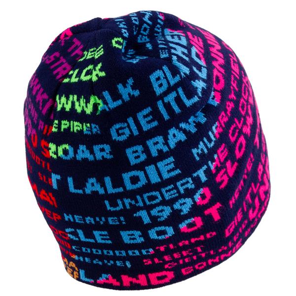 Scotland Kids Beanie Skull Knit -Rainbow - 25/26 | Rugbystore