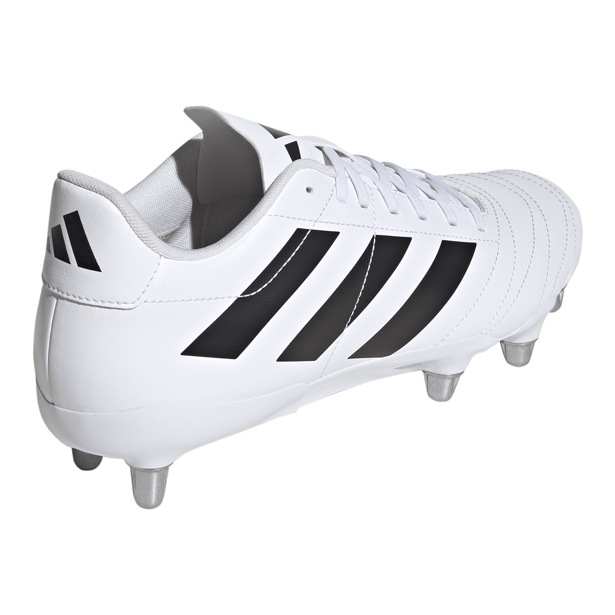 adidas Adults Kakari Soft Ground Rugby Boots - White | Rugbystore