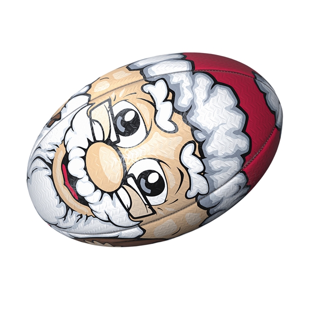 Gilbert Randoms Xmas Santa Rugby Ball | rugbystore