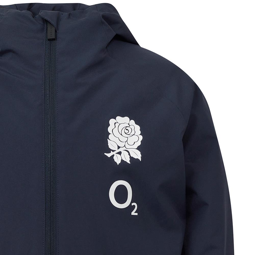 England Kids Performance Shower Jacket 25/26 - Inkwell | Rugbystore